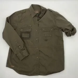 Lauren Ralph Lauren | Tops | Vtg Lauren Ralph Lauren Safari Field Shirt ...